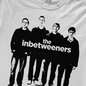 'THE INBETWEENERS' PROMO WHITE T-SHIRT